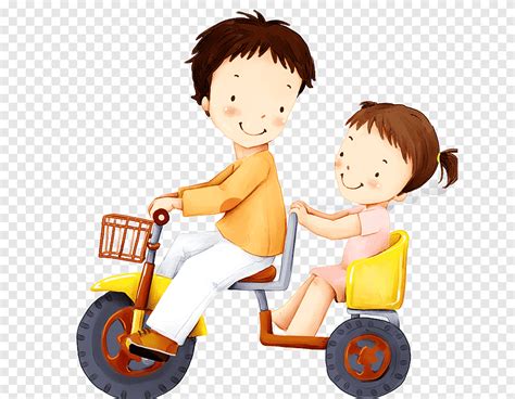 мальчик и девочка езда на велосипеде брат день рождения желание сестра цитата мультфильм