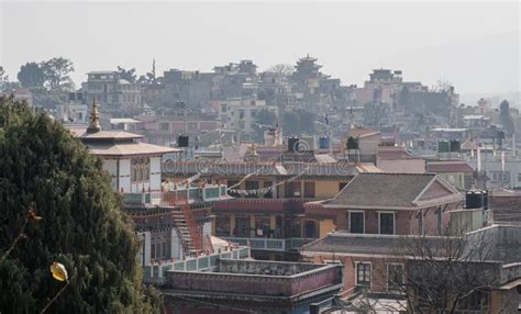 Kathmandu The Capital Of Nepal Is Full Of Historical Sites Ancient Temples And Shrines Stock