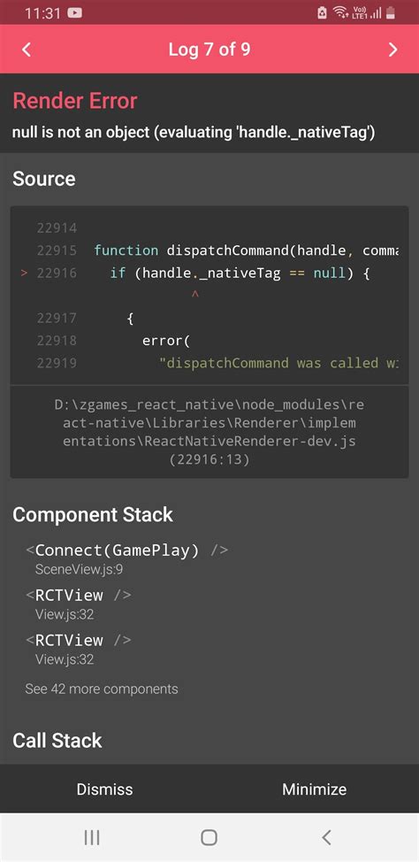 Null Is Not An Objectevaluating Handlenativetag · Issue 36309