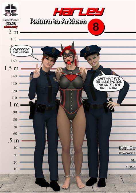 rule 34 3d 3girls batwoman bondage caption captured comics cover