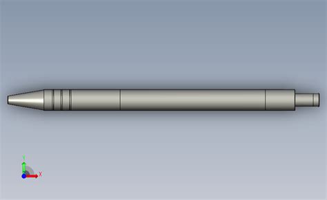圆珠笔 Step 模型图纸下载 懒石网