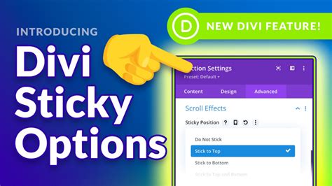 divi sticky header options guide to make sticky headers divi cake blog
