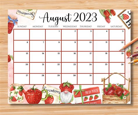Calendario Agust 2024