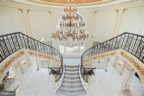 16000 Square Foot French Inspired Stone Mansion In Potomac Md The