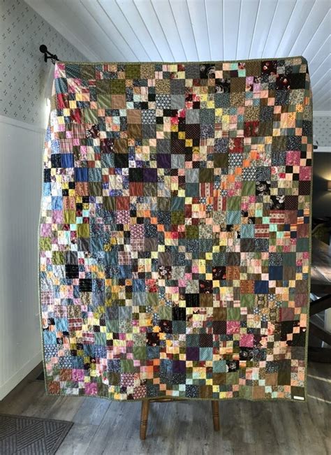 Double Four Patch Quilt