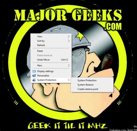 How To Add System Protection Context Menu In Windows 10 11 MajorGeeks