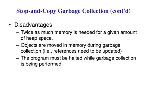 Ppt Garbage Collection In Java Schemes And Best Practices Powerpoint