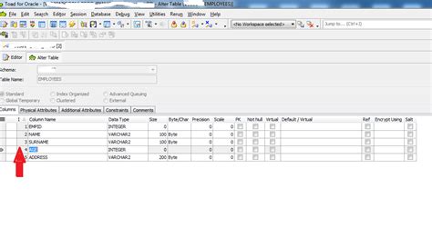 Toad For Oracle Alter Table Ddl Export Stack Overflow