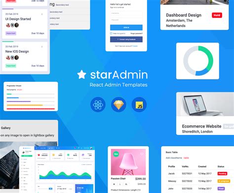 Admin Templates React
