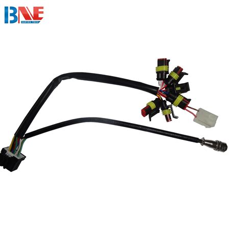 Male Female Terminal Connector Automotive Wire Harness Electrical Wire Harness And Industrial