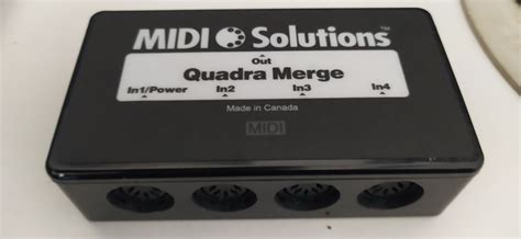 Quadra Merge Midi Solutions Quadra Merge Audiofanzine