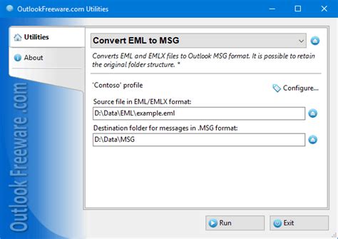 Convert Eml To Msg Outlook Freeware