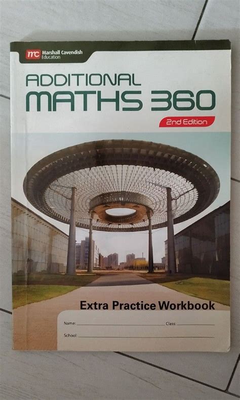 Additional Maths 360 Workbook O Level Hobbies And Toys Books And Magazines Textbooks On Carousell