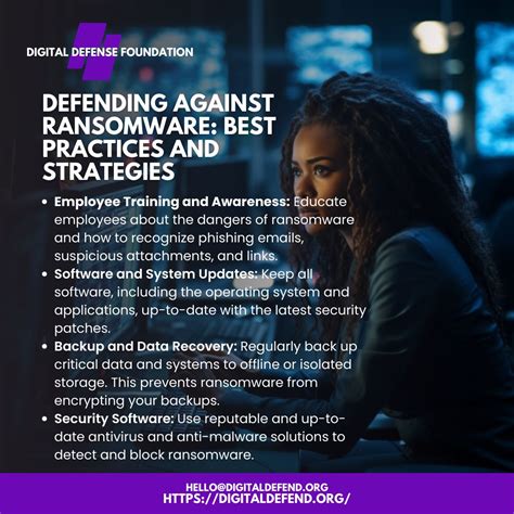 How To Protect Your Data From Ransomware Attacks Digital Defense Foundation Posted On The