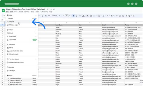 Question Dashboard With Chatgpt