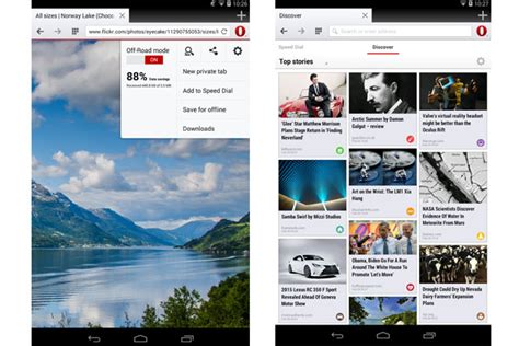 Operas Android Browser Catches Up To Rivals With Support For Webpage Video Chats
