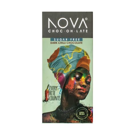 Dark Chocolate With Chilli Nova Chocolate