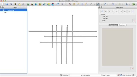 openstreetmap how to visualize the vertices of a graph in qgis