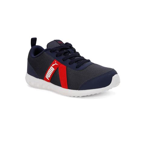 puma concave loop womens blue training shoes buy puma concave loop