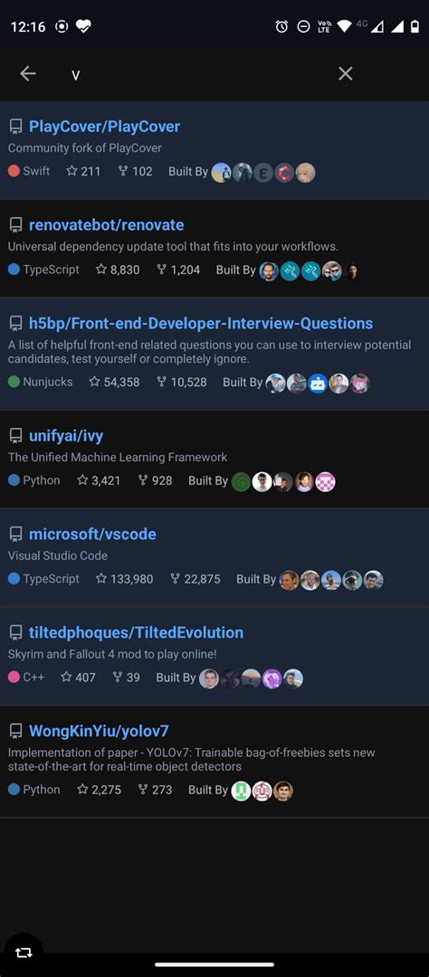 GitHub Raystatic GithubTrendingOfflineFirstApp