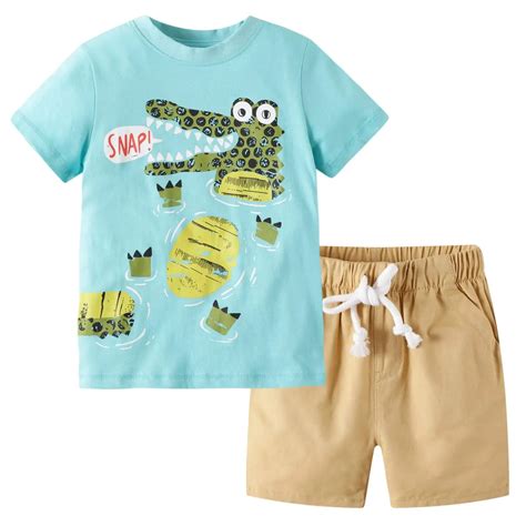 Bibnice پسر بچه نوپا لباس بچه گانه لباس تابستانی پیراهن کوتاه 2 7t