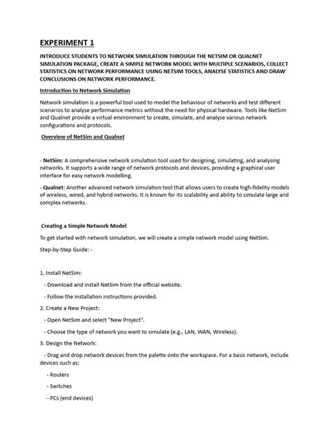 Simulation Lab Pdf