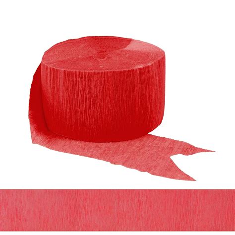 Red Streamer 81ft Party City