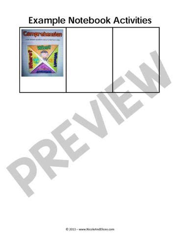 Nonfiction Literacy Interactive Notebook Activities By Nicole And Eliceo