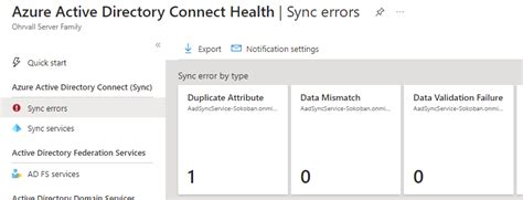 Sccm And Intune Co Management Azure Ad Connect Sync Errors Detected Microsoft Qanda