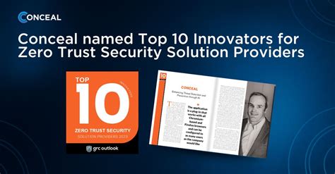 Conceal On Linkedin Zerotrust Ai Security Cybersecurity Cyber Machinelearning Infosec…