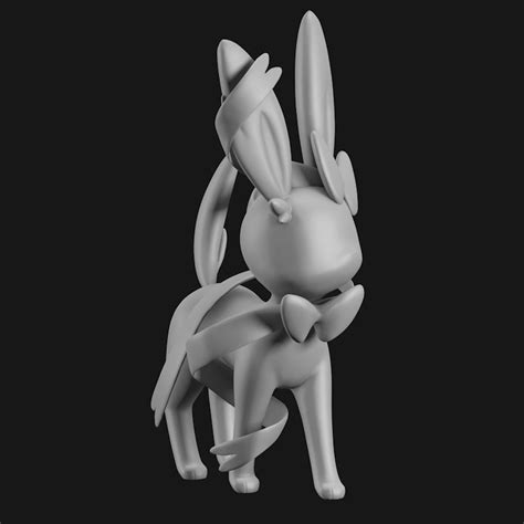 Sylveon 3d Printing Model Stl Pokemon