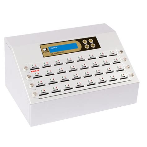 Intelligent 9 Golden Series 1 To 31 Sd Microsd Card Duplicator And Sanitizer Sd932g Each