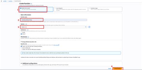 Create Lambda Function Aws System Manager