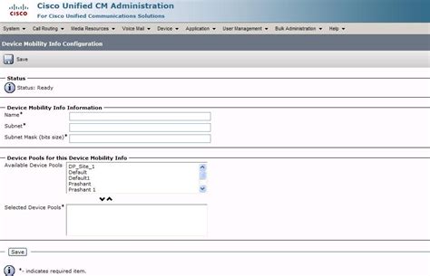 Device Mobility Cisco Community