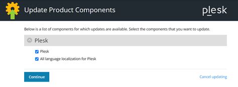 Plesk Updates Plesk Obsidian Documentation
