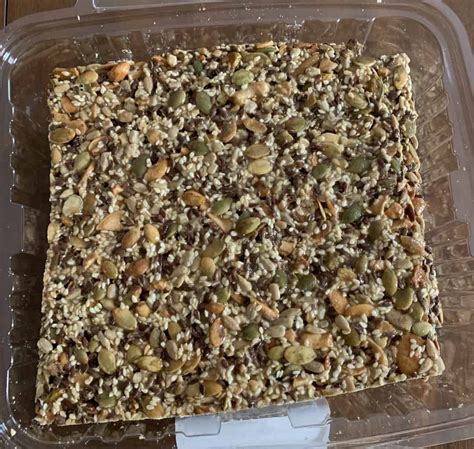 Costco Kirkland Signature Nut And Seed Brittle Review Costcuisine