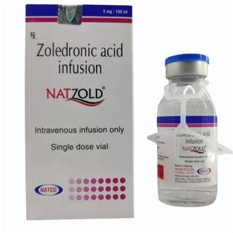 Zoledronic Acid Infusion At ₹ 1050piece Zoledronic Acid Injection In