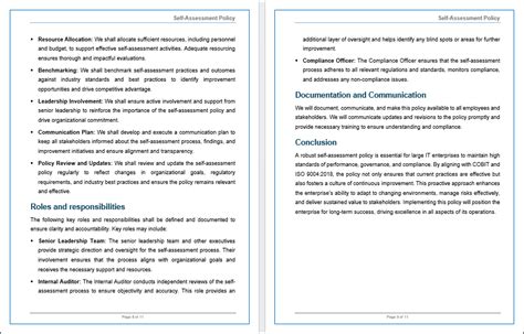Cobit Assessment Template Itsm Docs Itsm Documents And Templates