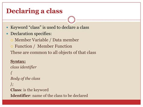 Object Oriented Programming Using C Pptx Programming Languages