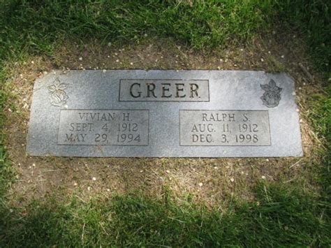 Ralph S Greer 1912 1998 Find A Grave Memorial