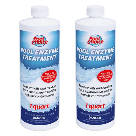 Pool Choice Pool Enzyme Treatment 2 Quarts