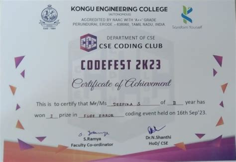 Deepika S On Linkedin Fuseerror Codingjourney Fuseerror