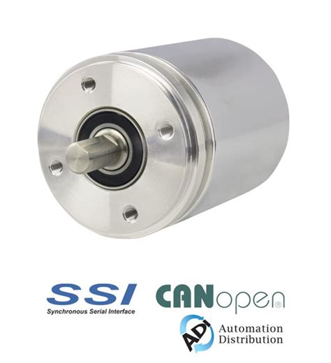 Encoder Products Company 36 Mm Multi Turn Absolute Shaft Encoder With Canopen Or Ssi