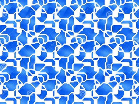 Blue Water Drops Pattern Background Stock Illustration Illustration