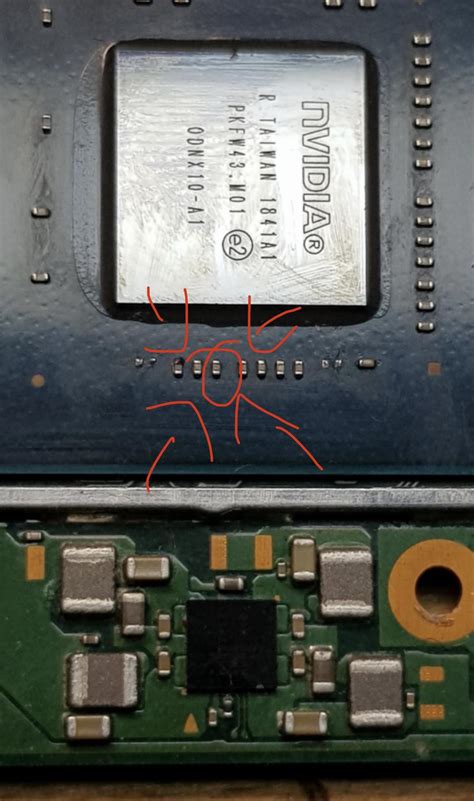 Nintendo Switch Capacitor Identification Bellow Apu Anyone Know
