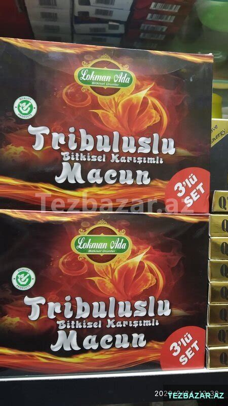Tribuluslu macun tam orijinal effektli bitki mənşəli - TEZBAZAR.AZ