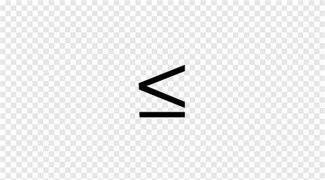 Less Than Or Equal To Icons Logos Emojis Mathematical Signs Png Pngegg