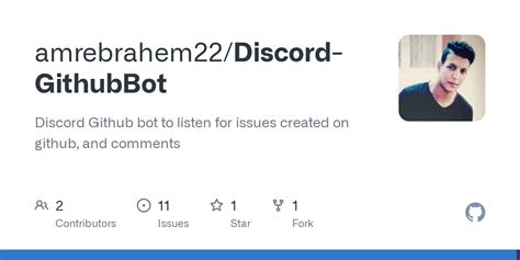 GitHub Amrebrahem Discord GithubBot Discord Github To Listen For Issues Created On
