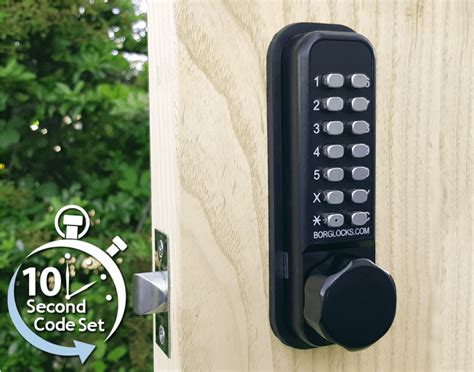 BL ECP Marine Grade Tubular Latch Knurled Knob Keypad With ECP Coding Chamber Inside