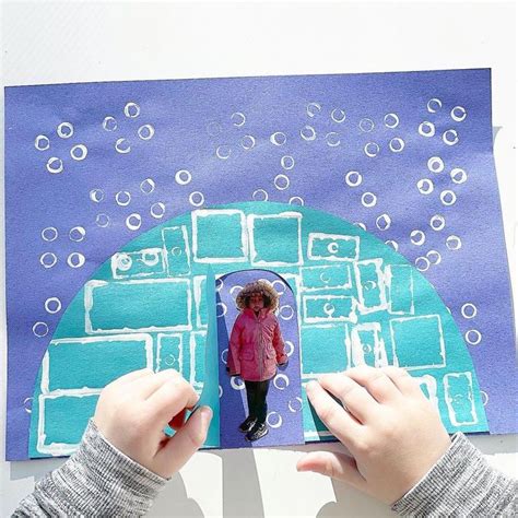 Lucy Shared A Photo On Instagram “duplo Stamping Igloo Craft 🧊 Weve Always Enjoyed Using Our